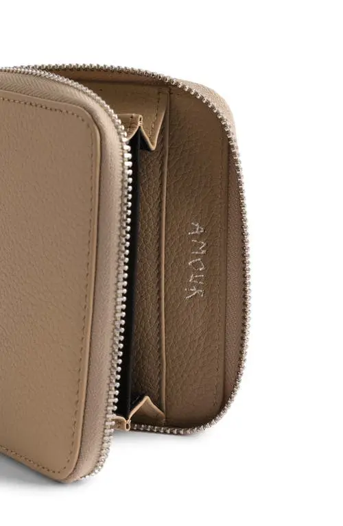 Zadig&Voltaire Mini Grained Leather Card Case