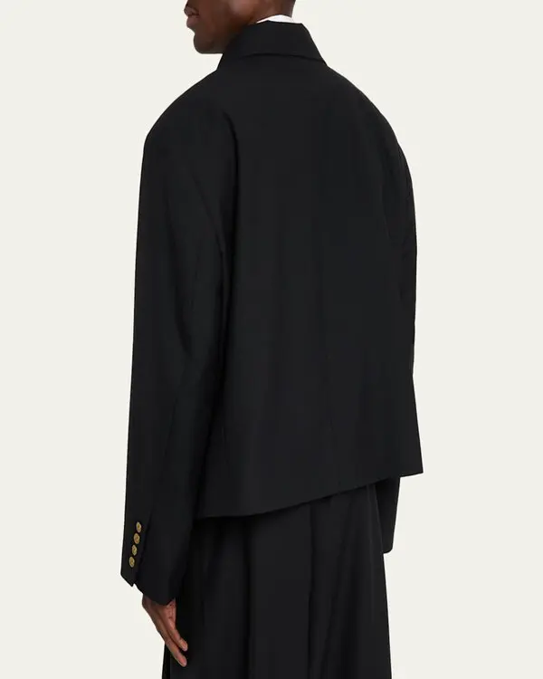 WILLY CHAVARRIA Box Cutter Wool Jacket