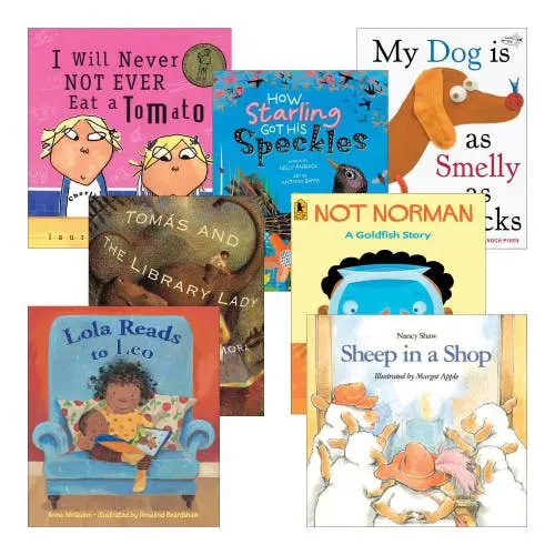 KAPLAN EARLY LEARNING COMPANY Teacher Favorites Booksset Of 7 - Multicolor