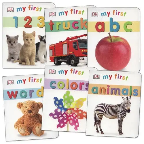 KAPLAN EARLY LEARNING COMPANY My First Learning Board Booksset Of 6 - Multicolored
