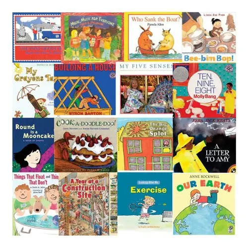 KAPLAN EARLY LEARNING COMPANY Learning Center Booksset Of 16 - Multicolor