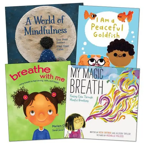 KAPLAN EARLY LEARNING COMPANY Mindfulness Matters Booksset Of 4 - Multicolor