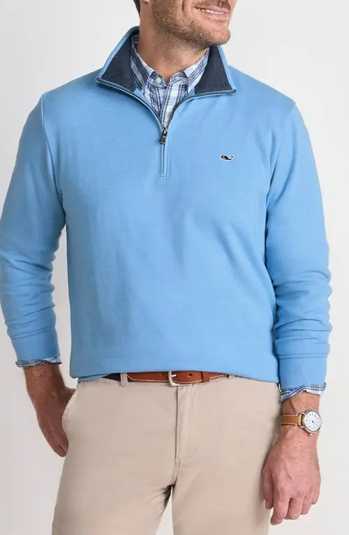 Vineyard Vines Saltwater Quarter Zip Pullover - Coastline