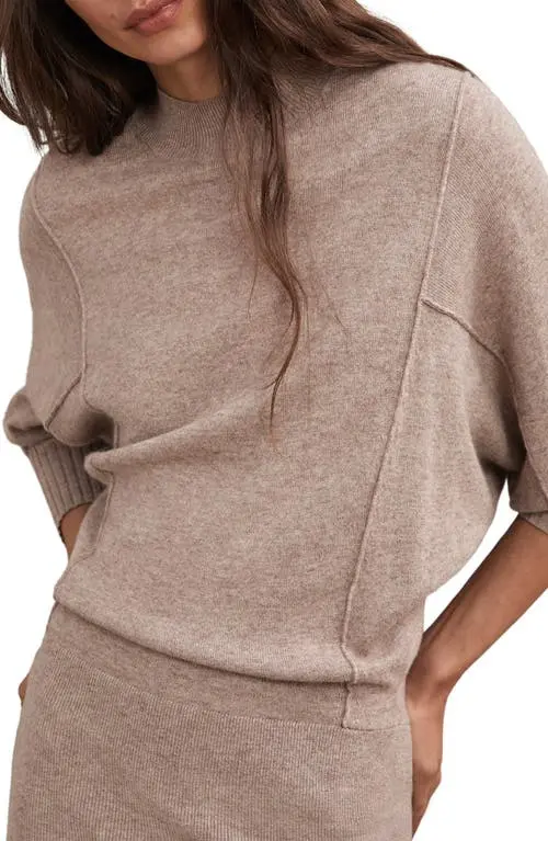 REISS Long Sleeve Maxi Sweater Dress