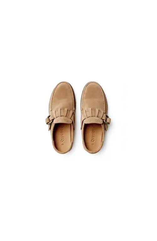 Quoddy Ring Mule - Mushroom Suede