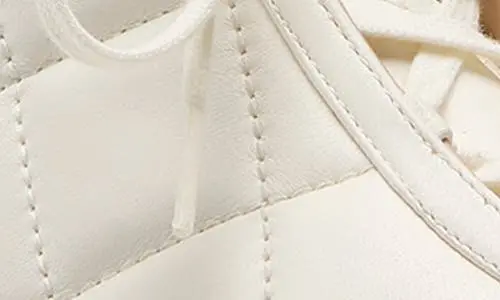 STUART WEITZMAN Hudson Quilted Lug Sole Bootie - Cream