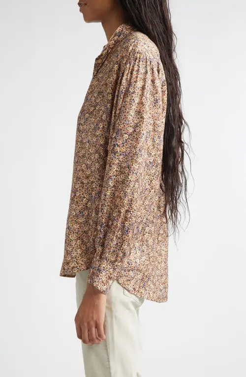 Isabel Marant Étoile Harlow Ditsy Floral Popover Top