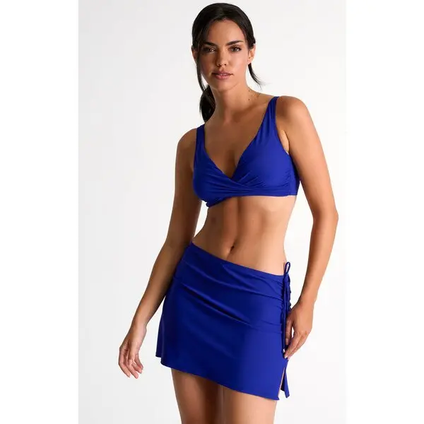 Shan Swim Skirt - Blue