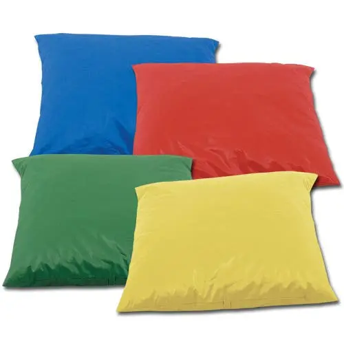 KAPLAN EARLY LEARNING COMPANY Jumbo Pillow With Removable Cover - Multi-colored