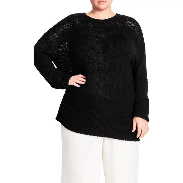 City Chic Ruby Tunic Sweater
