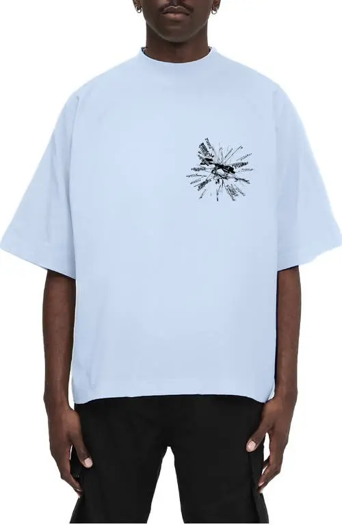 PURPLE BRAND Graphic Oversized Cotton T-shirt