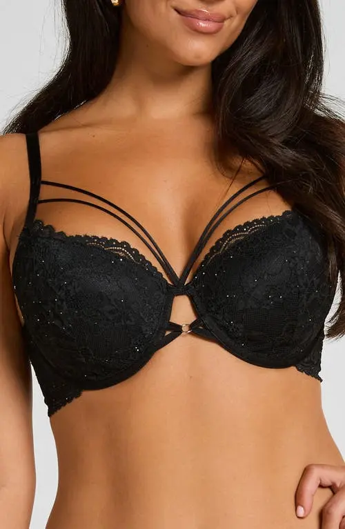 Hunkemoller Sabrina Underwire Padded Bra - Caviar