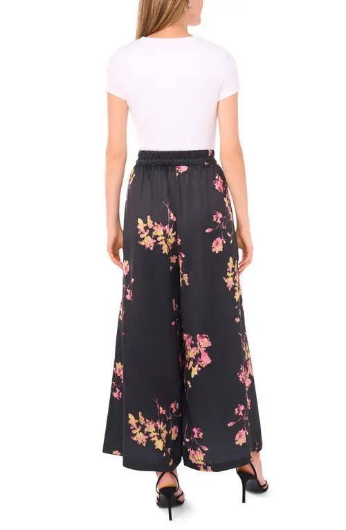 Vince Camuto Print Drawstring Wide Leg Pants
