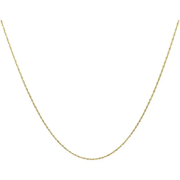 ANCONA JEWELRY 14k Gold Rope Chain Necklace - Yellow