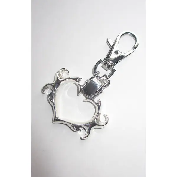 RIMOR JEWELRY Selma Heart Key Chain - Silver