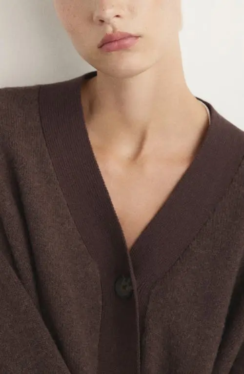 Mango Contrast Detail Cardigan
