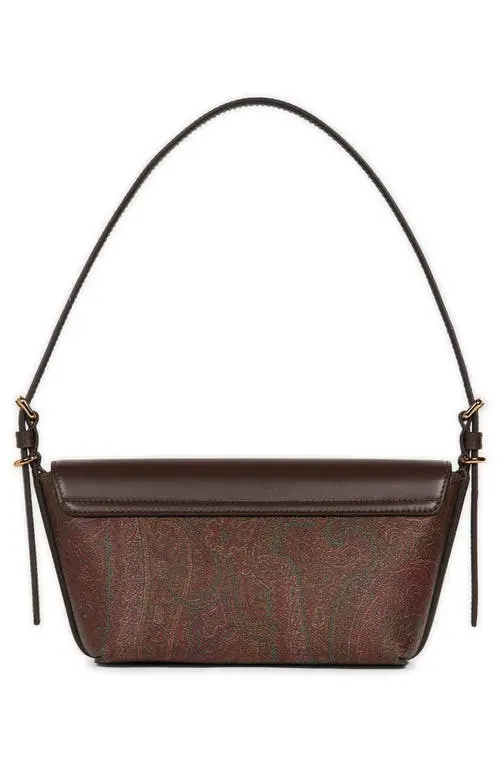Etro Arnica Barchetta Paisley Shoulder Bag - Brown