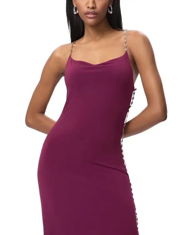 Herve Leger Aviva Gown - Thistle
