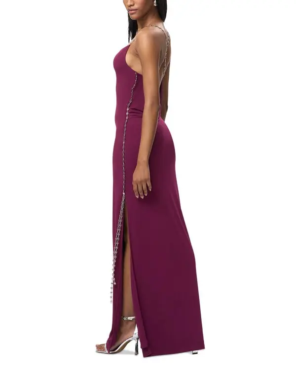 Herve Leger Aviva Gown - Thistle