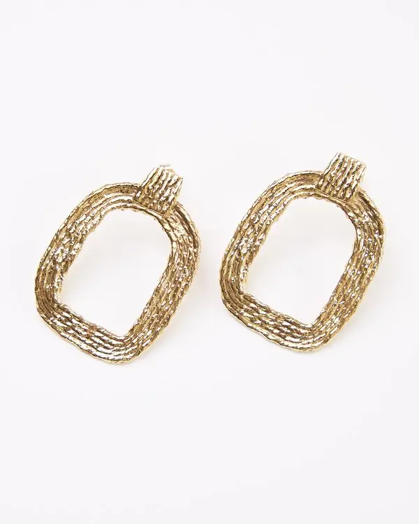 COG Eva Hoop Earrings - Gold