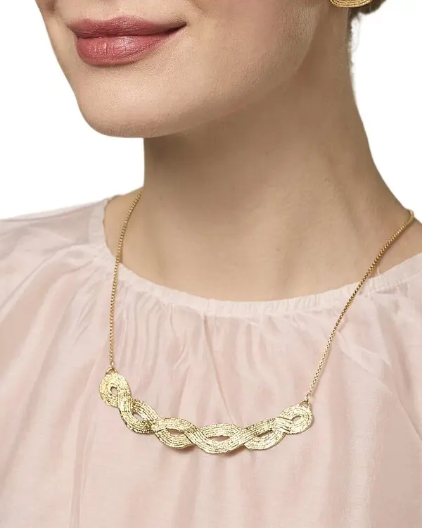 COG Braid Pendant Necklace