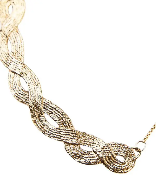 COG Braid Pendant Necklace