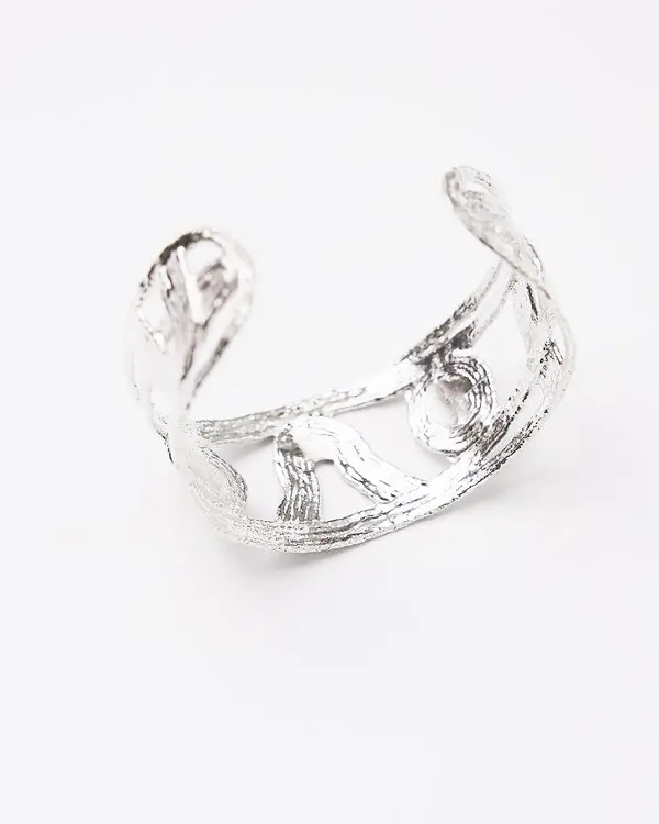 COG Nocturne Cuff Bracelet - Silver
