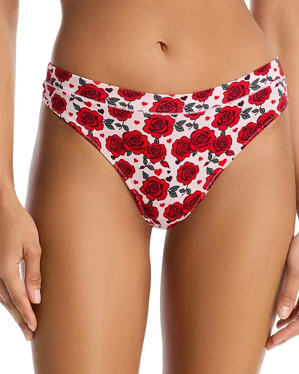 MEUNDIES Ultramodal Feelfree Thong - Rosy Cheeks