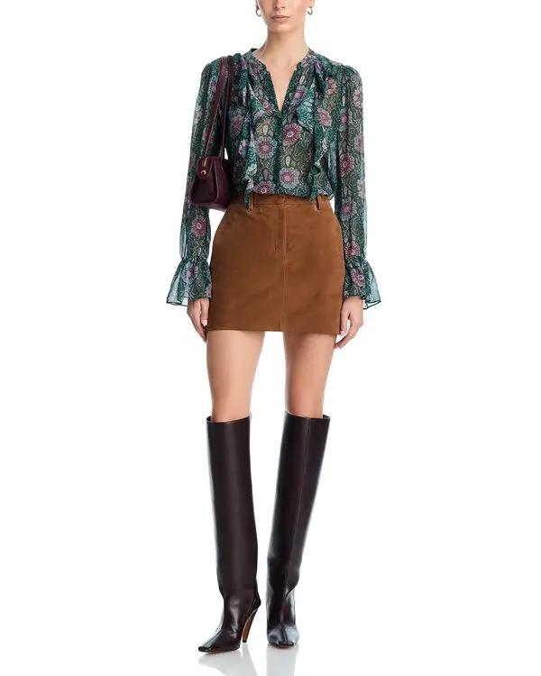 Paige Claude Silk Blouse