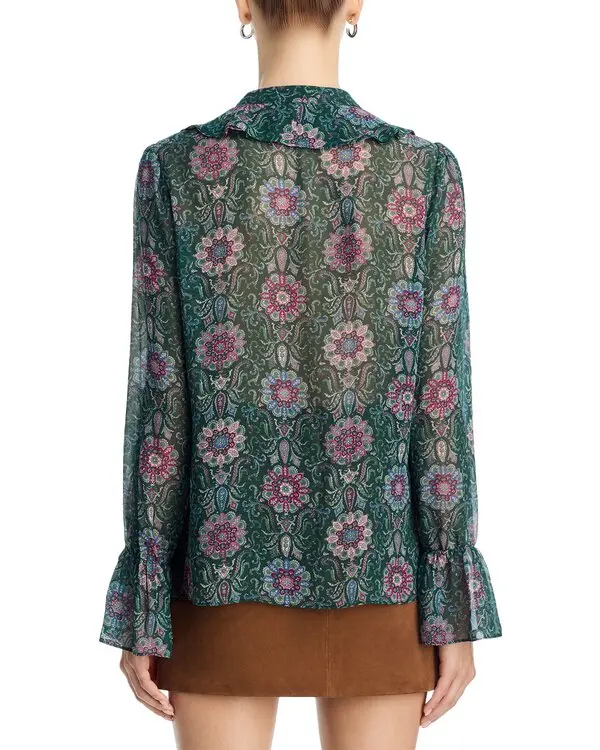 Paige Claude Silk Blouse