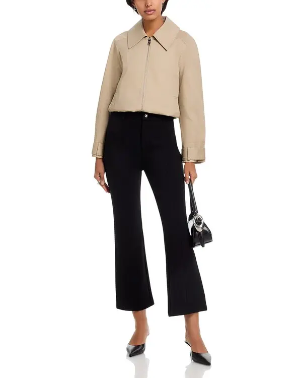 Paige Nixie Cropped Bootcut Pants