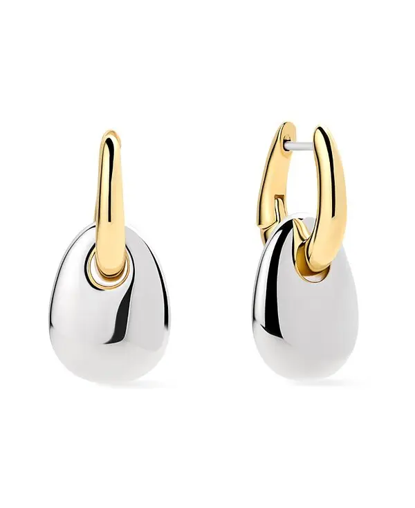 ANA LUISA Kayla Gold Drop Earrings - Two-tone