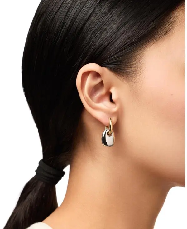ANA LUISA Kayla Gold Drop Earrings - Two-tone