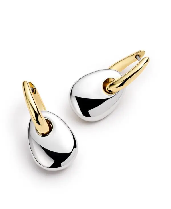 ANA LUISA Kayla Gold Drop Earrings - Two-tone