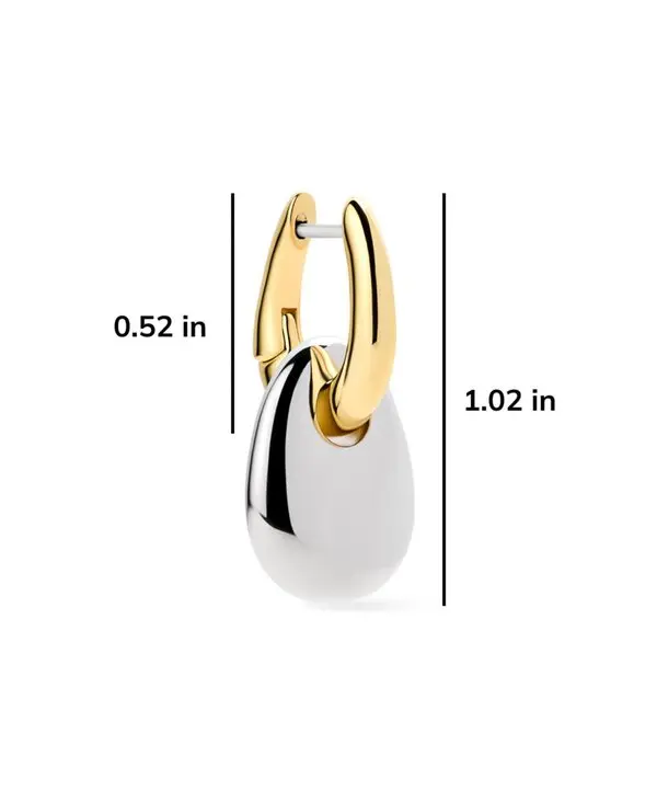ANA LUISA Kayla Gold Drop Earrings - Two-tone