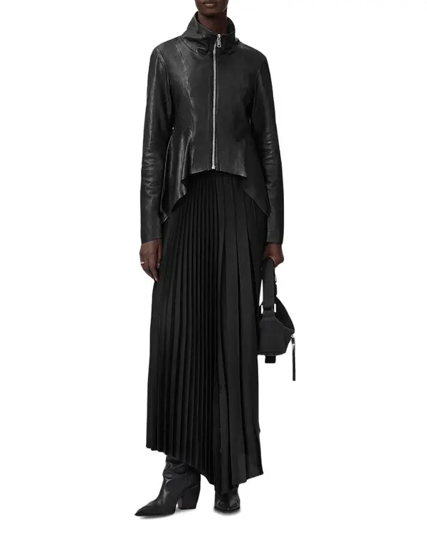 ALLSAINTS Grace Leather Biker Jacket
