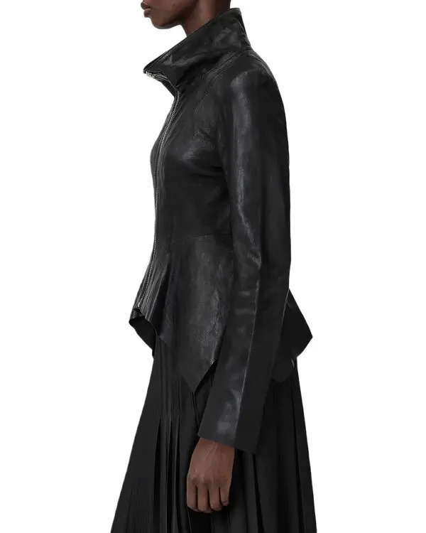 ALLSAINTS Grace Leather Biker Jacket