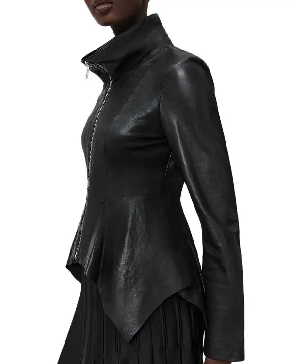 ALLSAINTS Grace Leather Biker Jacket