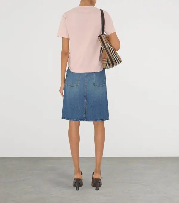 Burberry Equestrian Knight T-shirt - Pink