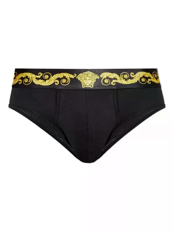 Versace Medusa-motif Briefs - Black
