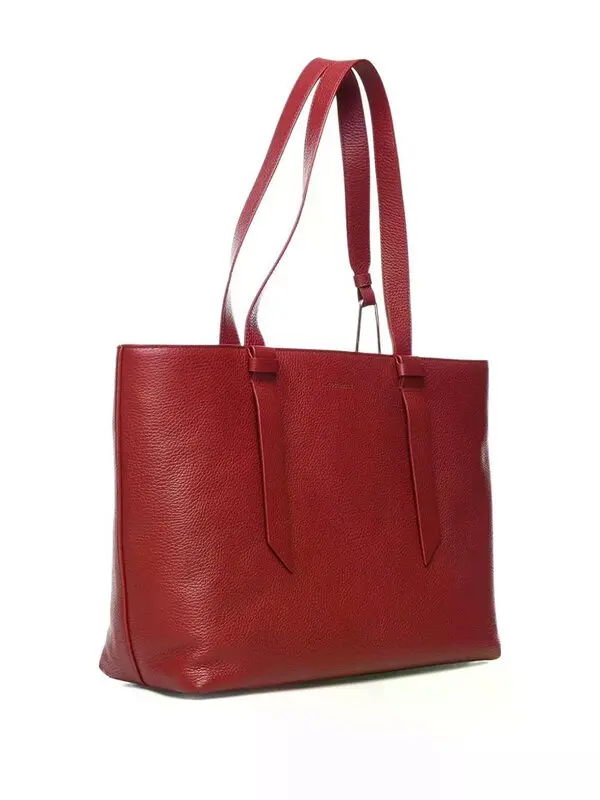 COCCINELLE Large Malory Leather Shoulder Bag - Red