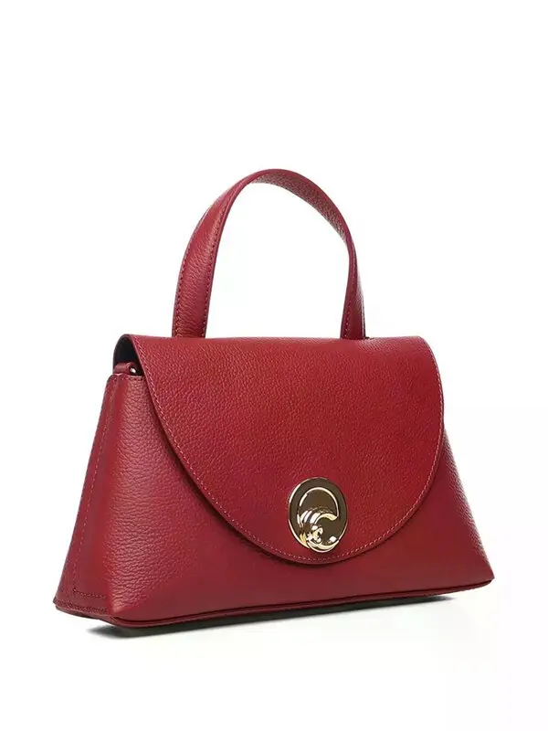 COCCINELLE Nikla Small Leather Tote Bag - Red