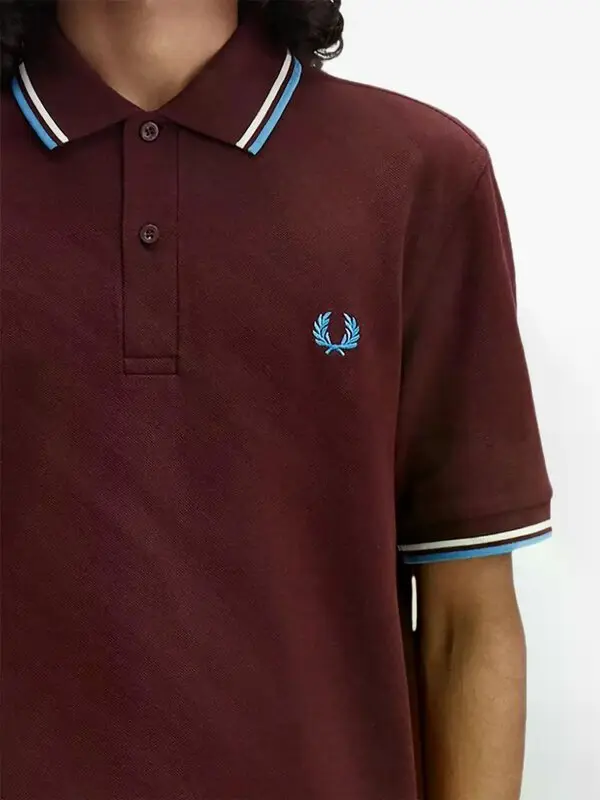 Fred Perry Striped Polo Shirt