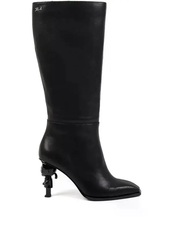 Karl Lagerfeld 80mm Ikon Nft Tall Boots