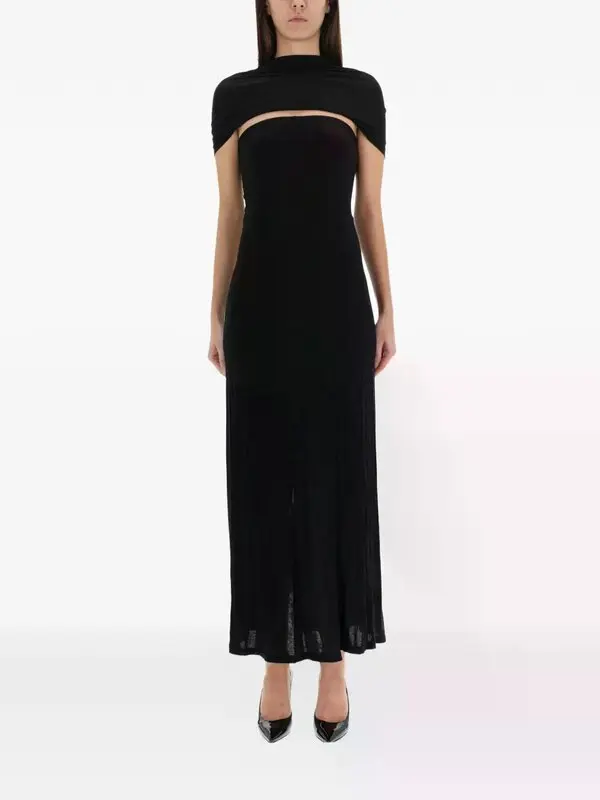 Helmut Lang Cut-out Maxi Dress
