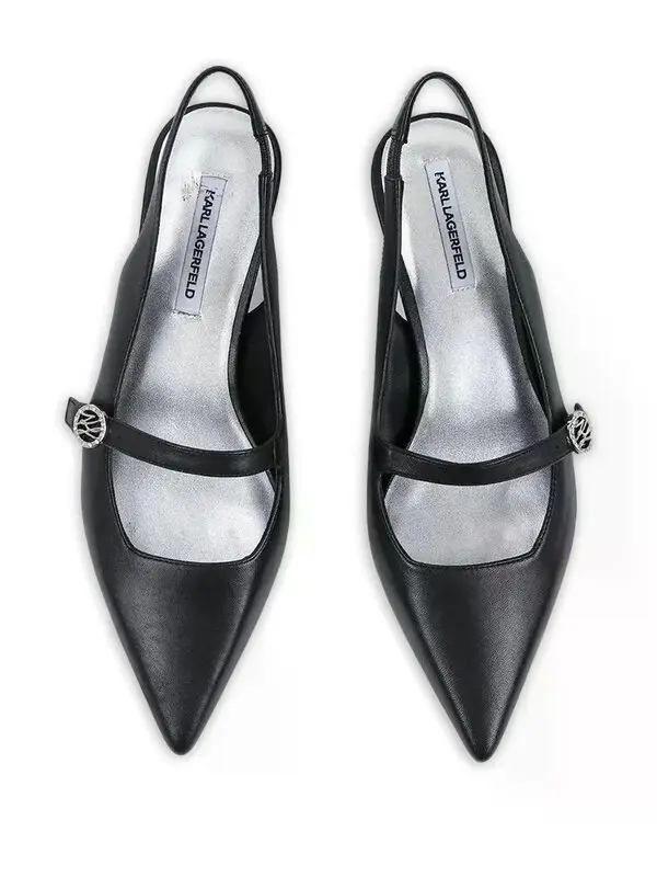 Karl Lagerfeld 30mm Pasha Pointed Pumps