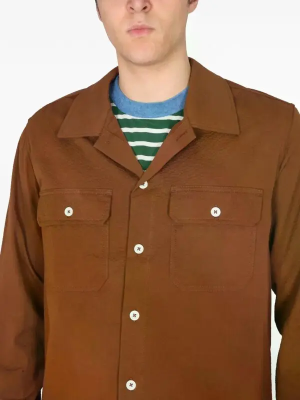 Howlin' Pocket Buttoned Shirt - Brown