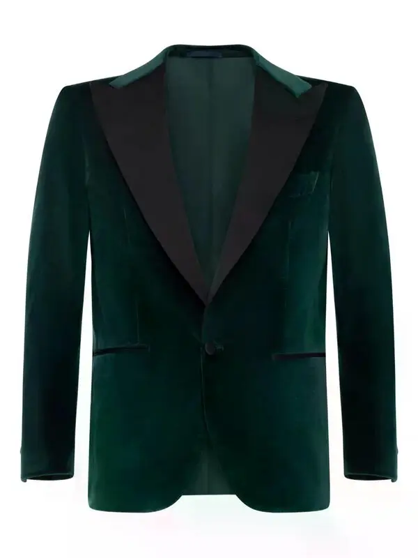 FRANZESE COLLECTION Peak-lapels Blazer - Green