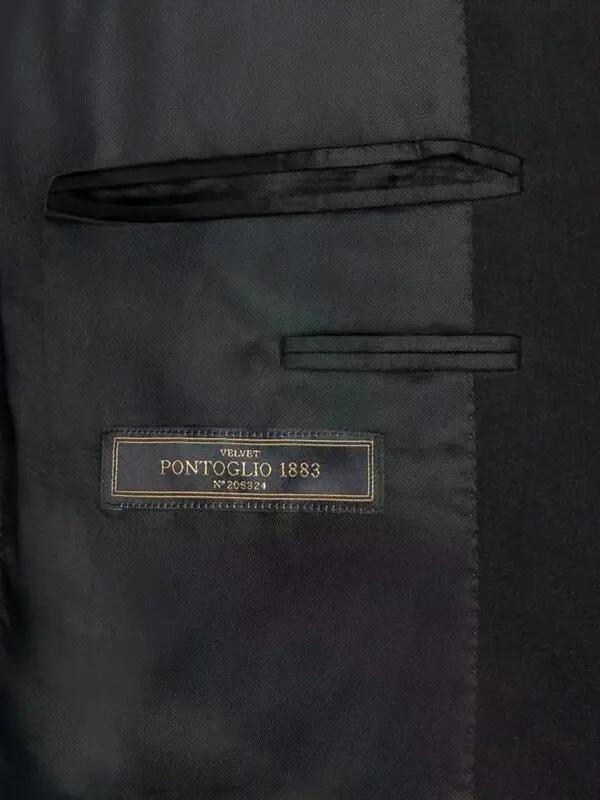 FRANZESE COLLECTION Peak-lapels Blazer - Black
