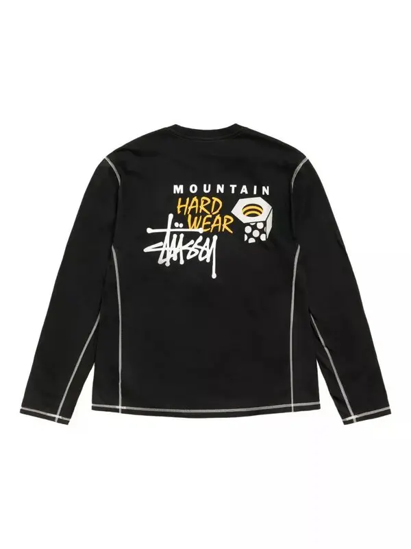 StÜssy X Mountain Hardwear Long-sleeve T-shirt - Black
